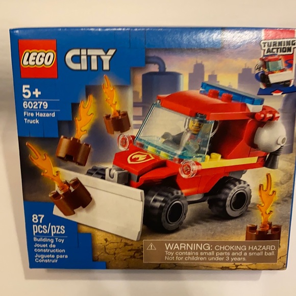 Lego | Toys | Lego City Fire Hazard Truck 87 Pcs | Poshmark